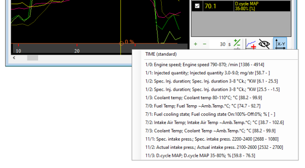 Swap axis – LogView